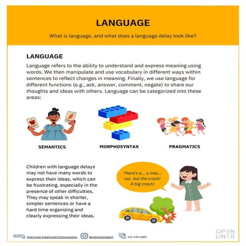 Pediatric Language: What is Language (Free Speech-Language Resource) | PDF