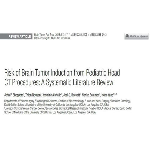 Pediatric head CT | PPTX