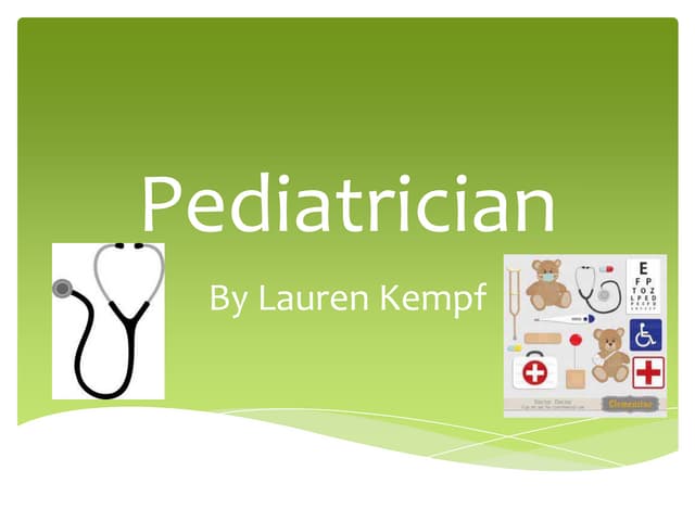Pediatrician | PPT