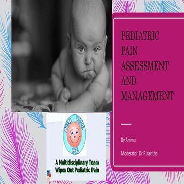 pediatric pain assessment and management.pptx