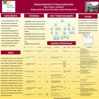 Pediatric poster | PPT