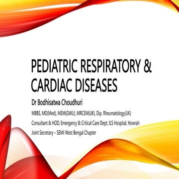 "Pediatric Respiratory and Cardiac Diseases: Diagnosis, Management, and ...