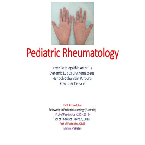 Pediatric rheumatology 2021 | PDF
