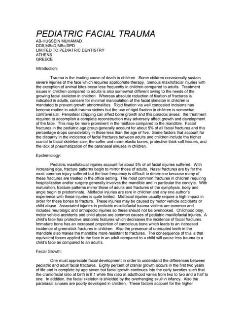 FMC12449_Paediatrics RB FINAL FOR PRINT | PDF | Death, Injury, or ...