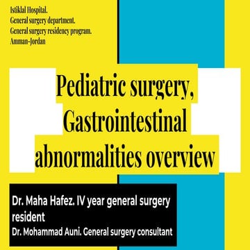 Pediatric surgery Gi abnormalities.pptx