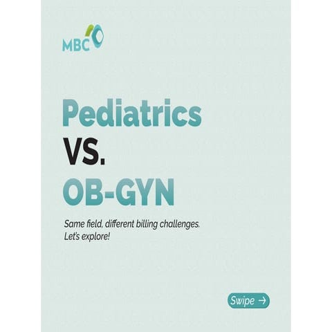 Pediatrics vs. OB-GYN Billing: Medical Billers and Coders | PPTX
