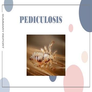 Pediculosis.pptx........................ | PPTX
