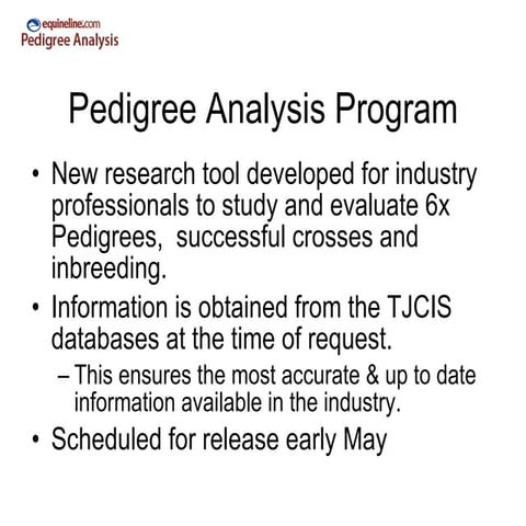 Pedigree Analysis | PPT