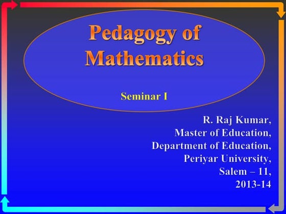 Strategies in teaching mathematics | PPTX