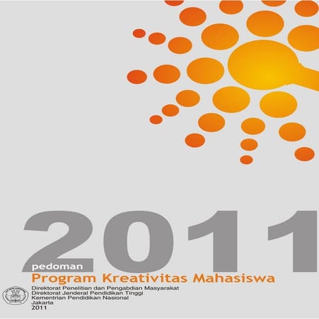 Pedoman program-kreativitas-mahasiswa 2012 | PDF