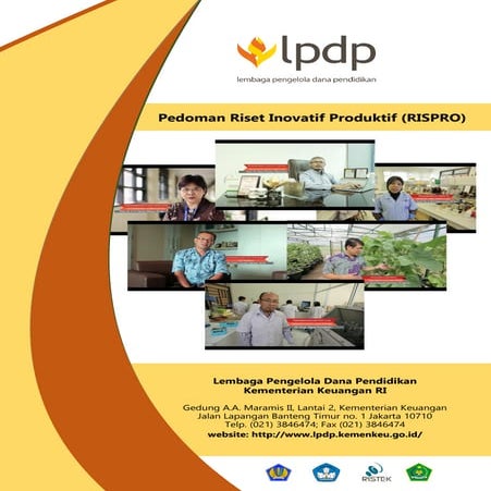 LPDP Pedoman riset-inovatif-produktif-rispro | PDF
