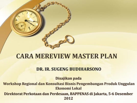 Master Planning | PDF