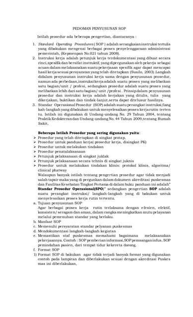 Standar Operasional Prosedur (SOP) HRD plus flowchart | PDF