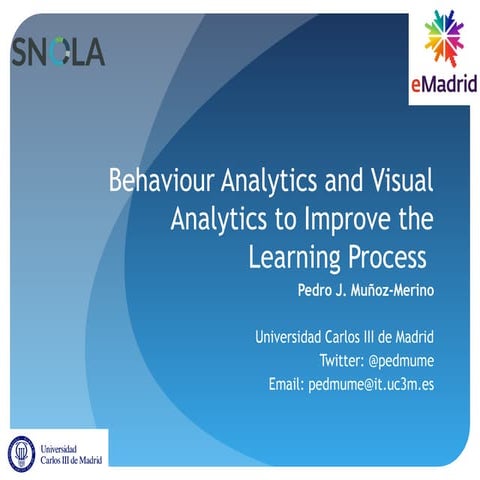 VII Jornadas eMadrid "Education in exponential times". Mesa redonda ...