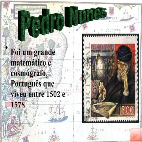 Biografia De Pedro Nunes | PPTX