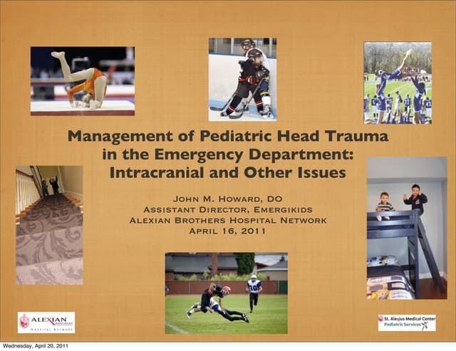 Pediatric Head Trauma | PPTX