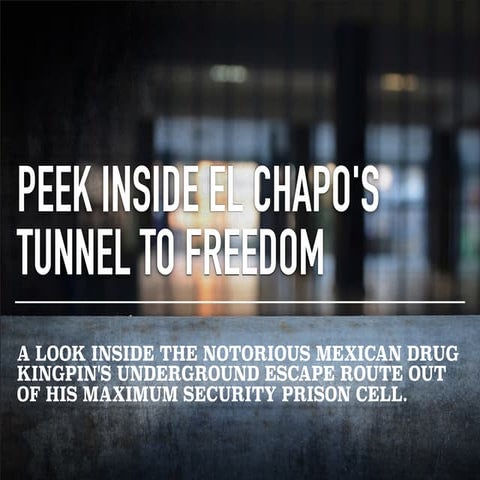 Peek Inside El Chapo's Tunnel To Freedom | PDF | Crime & Harmful Acts ...