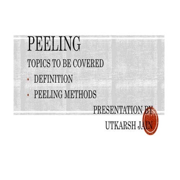Peeling | PPTX