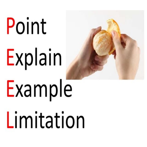 Peel summmary | PPT