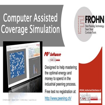 Coverage Simulation by PEENING ACCESSORIES | PPT