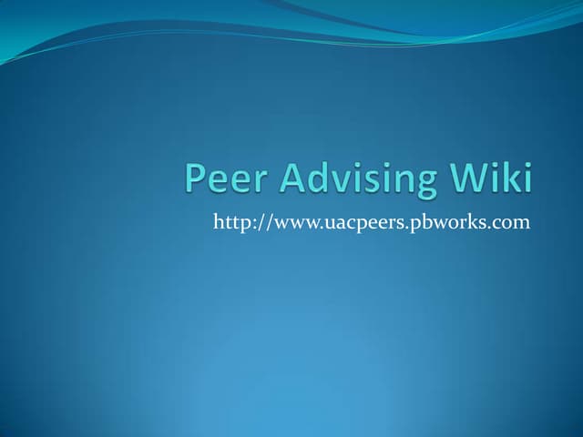 The Advising Process | PPT