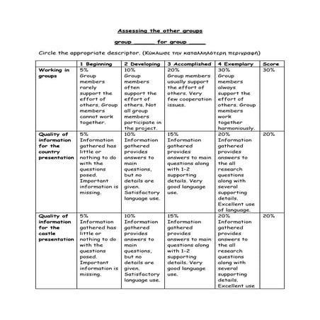 Peer assessment | PDF