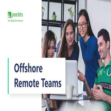 Peerbits Offshore Remote Teams Ppt