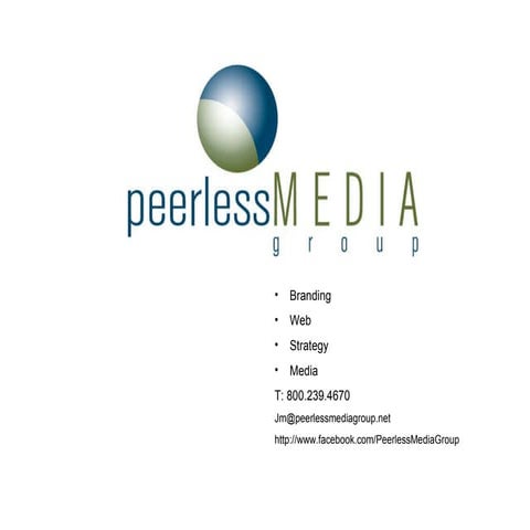 Peerless Media Group | PPT