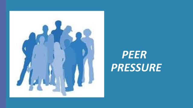 Peer pressure | PPT