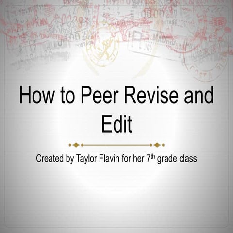 Resume peer review worksheet | PDF