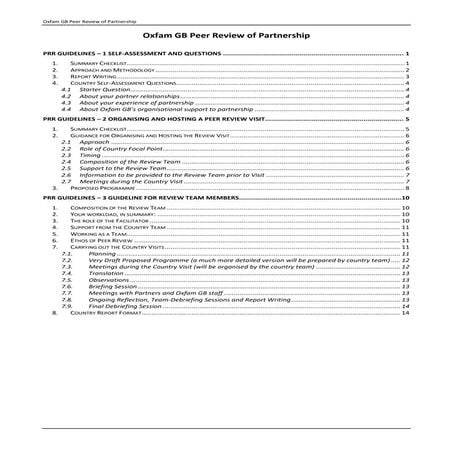Peer Review of Partnership.doc