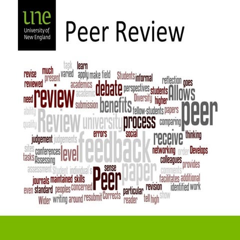 Peer review presentation | PPT