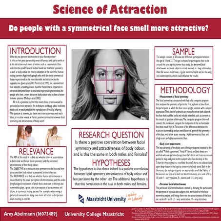 PEERS poster examples from Research Methods 2 | PDF