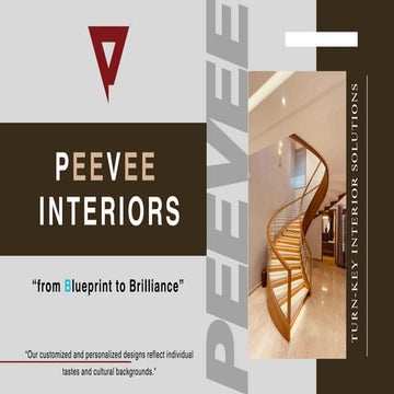 Timeless Interiors by PEE VEE INTERIORS | PDF