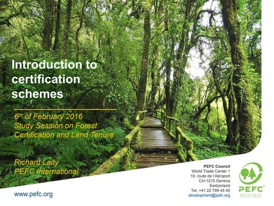 Forest Certificate in Vietnam - business case | PPT