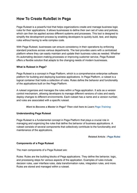 Pega Tutorial.pdf Pega Tutorial.pdf