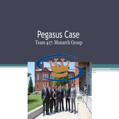 Pegasus - Acquisition | PPTX | Mergers and Acquisitions | Business Banking & Finance