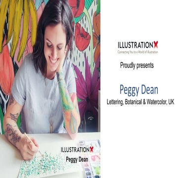 Peggy Dean - Lettering, Botanical & Watercolor, Portland | PPT