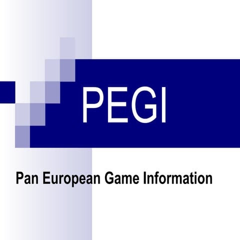 Pegi powerpoint | PPT