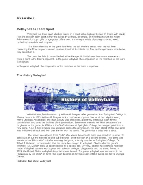 Volleyball | PPT