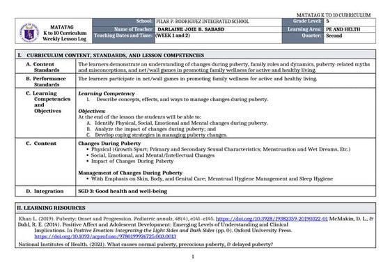 DLL MATATAG _GMRC 5 Q2 W2.docxMATATAG... | DOCX