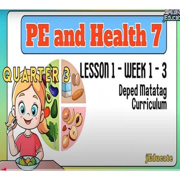 Pe&hEALTH_WEEK1-3 MAPEH mmatatag grade 7 | PPTX