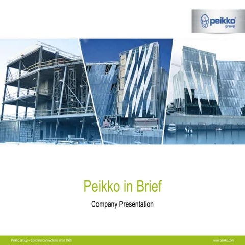 Peikko Group Introduction | PPT