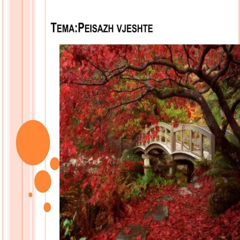 Tema : peisazh vjeshte lenda :art pamorr | PPTX