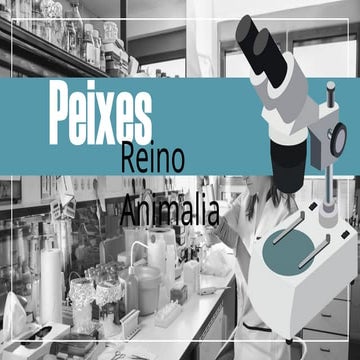 slide sobre peixes reino animalia biologia | PPTX