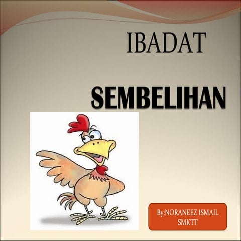 sembelihan | PPT