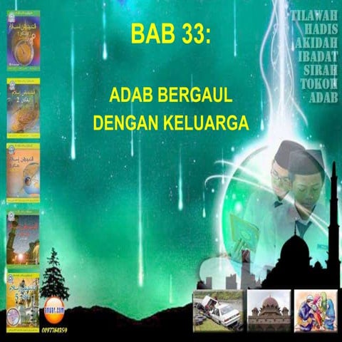 Pel. 33 adab bergaul dengan keluarga | PPTX