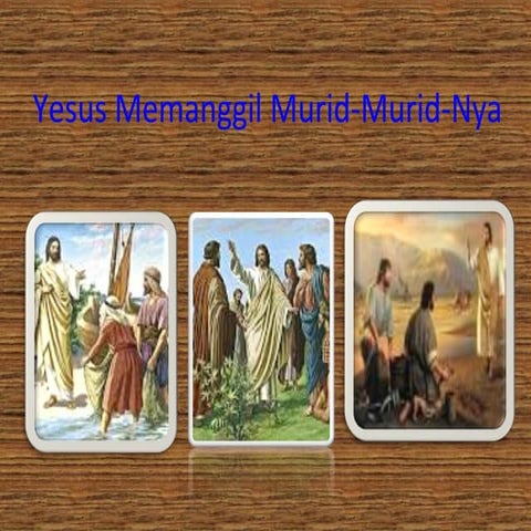 Pel 5. Yesus Memanggil Murid-Murid-Nya | PPT