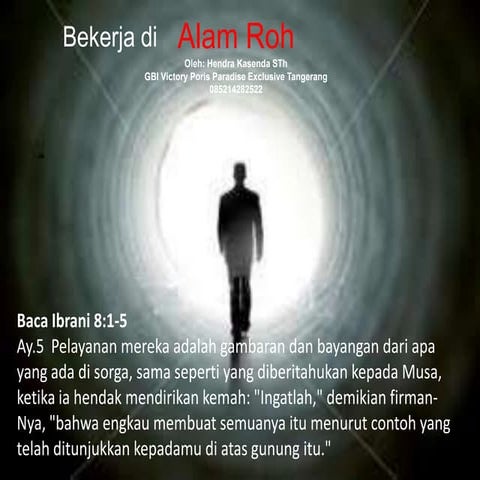 Pelaj 11 bekerja di alam roh | PPTX