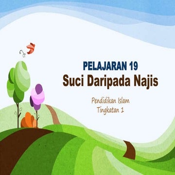 Pelajaran 19 SUCI DARIPADA NAJIS.pptx